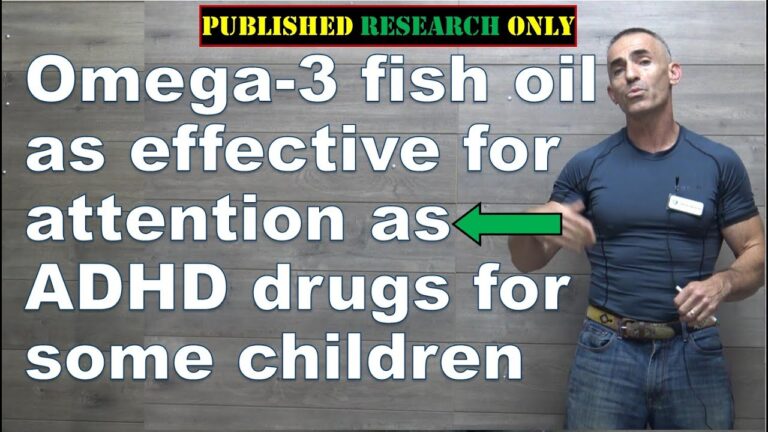 Omega-3 fish oil as effective for attention as ADHD drugs for some ...